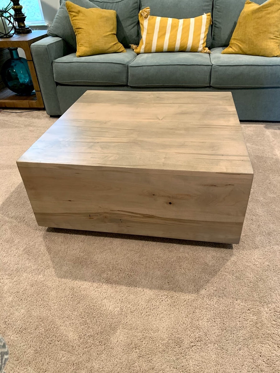 Cube Coffee Table Wooden Whale Workshop