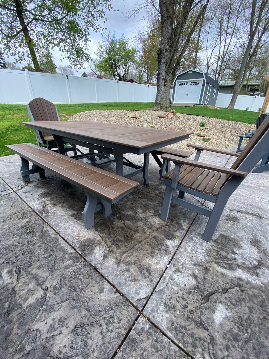 Ben Style Outdoor Bench – Wooden Whale Workshop
