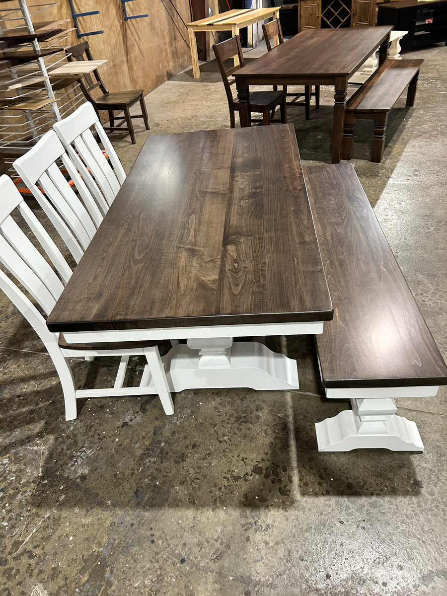 6 foot Dining Table – Wooden Whale Workshop